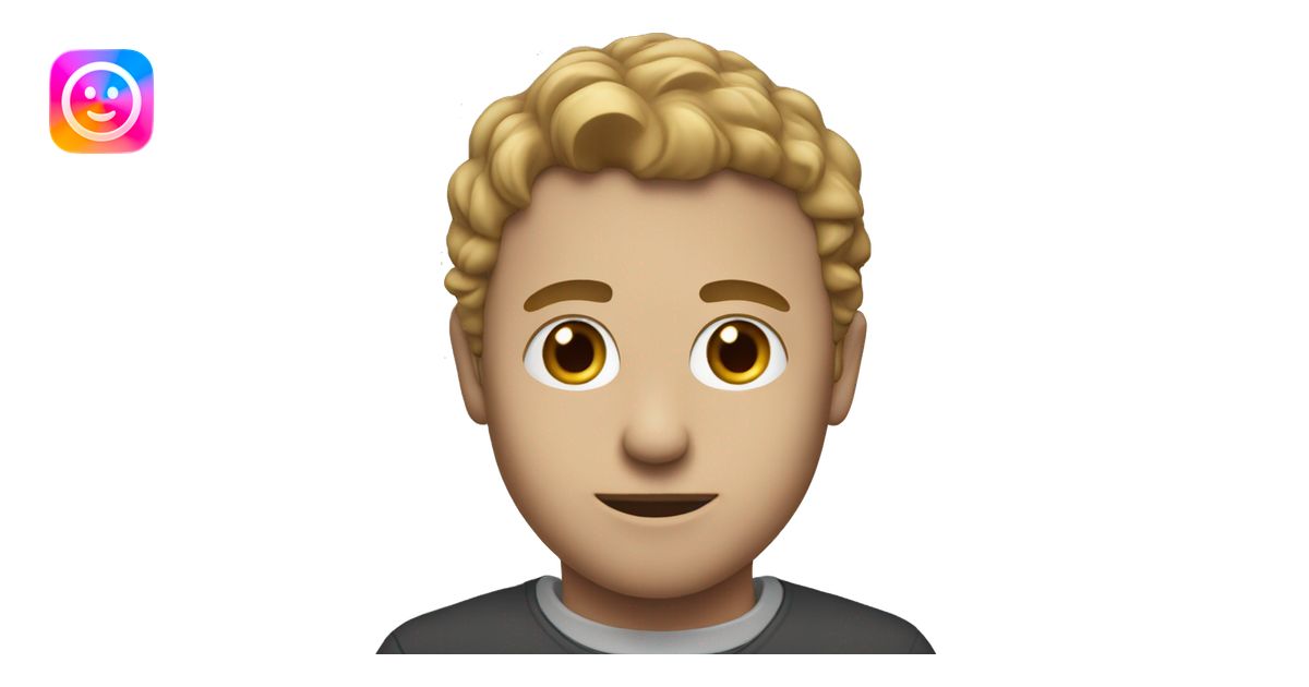 two headshots, looking forward emoji | AI Emoji Generator