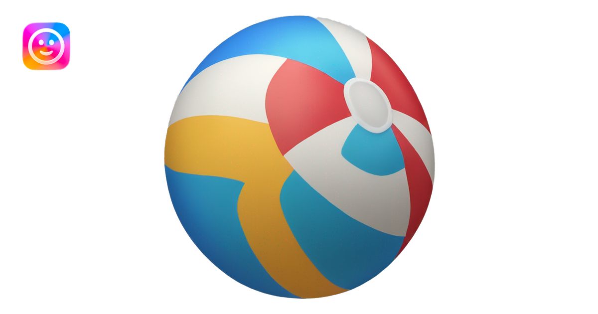 beach ball emoji | AI Emoji Generator