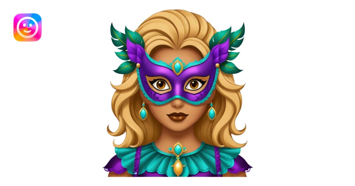 masquerade masked woman emoji | AI Emoji Generator