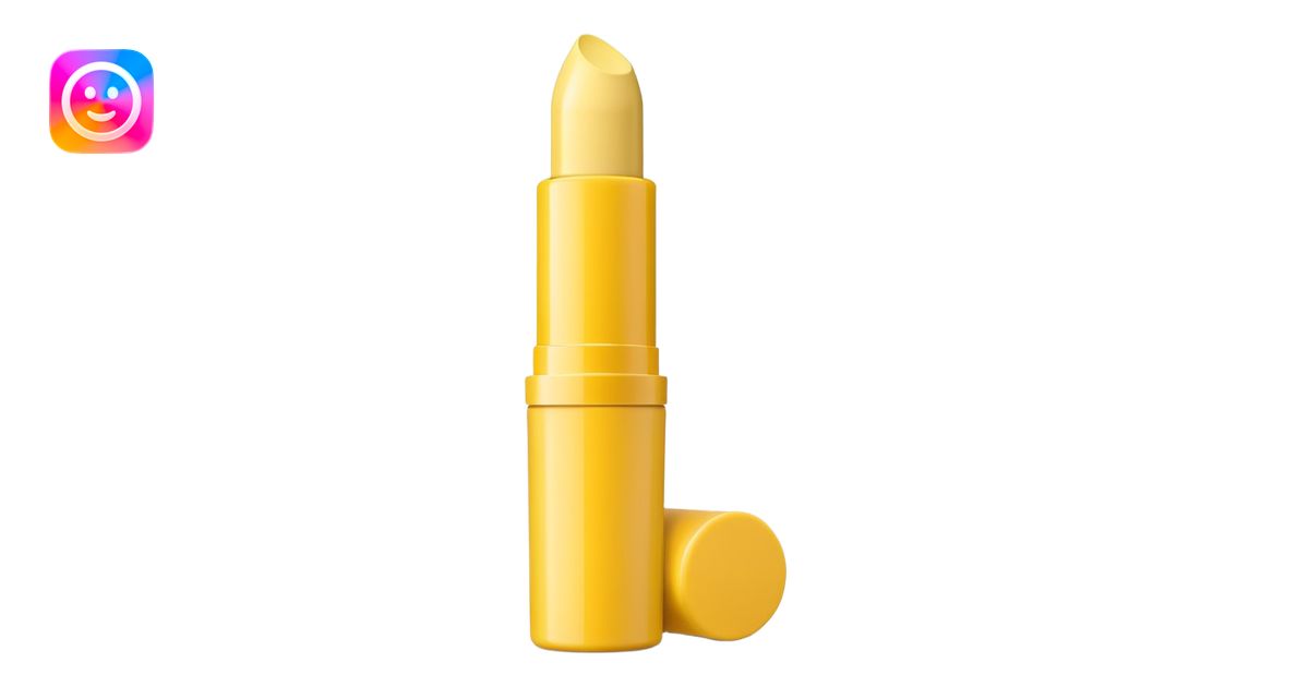 yellow makeup concealer packaging emoji | AI Emoji Generator