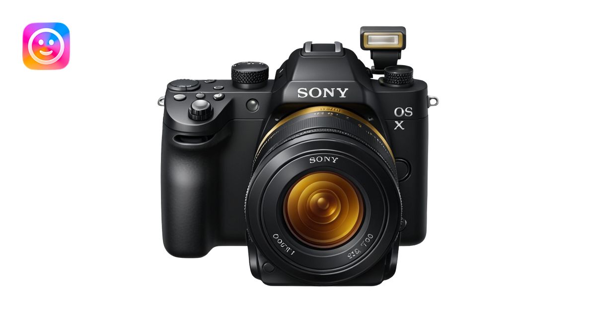 Professional camera SONY emoji | AI Emoji Generator