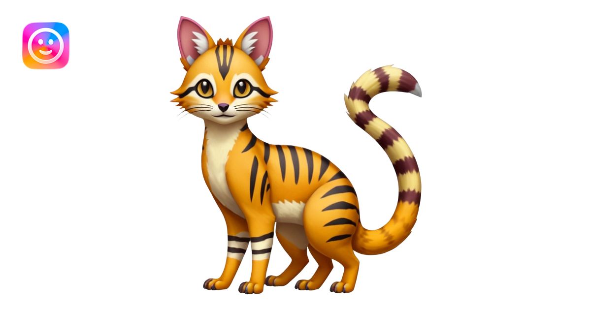 Hyper-realistic Colorful Soft Smooth Bobcat-Tiger-Numbat-Serval-Genet ...