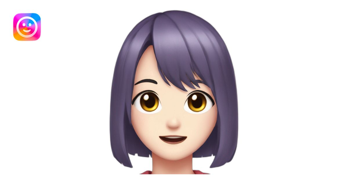 Yandere chan emoji | AI Emoji Generator