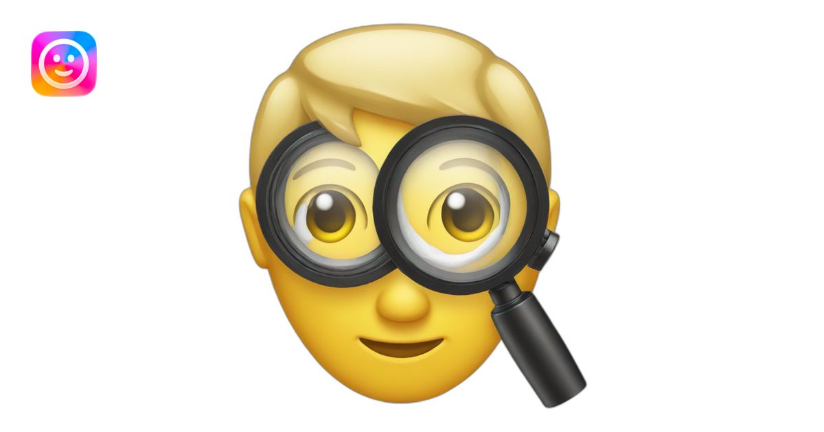 Loupe emoji | AI Emoji Generator