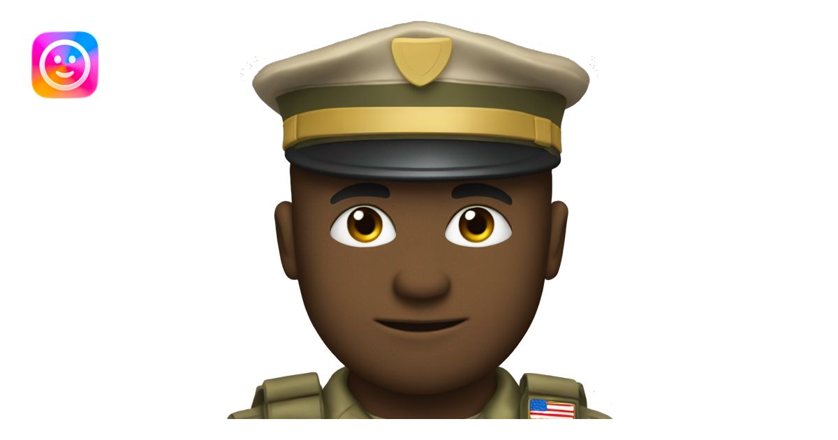 Private first class chevron emoji | AI Emoji Generator