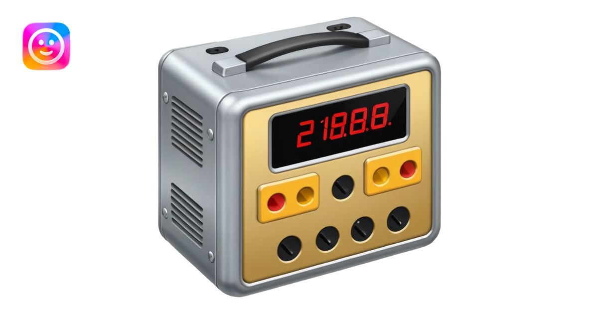 power supply emoji | AI Emoji Generator
