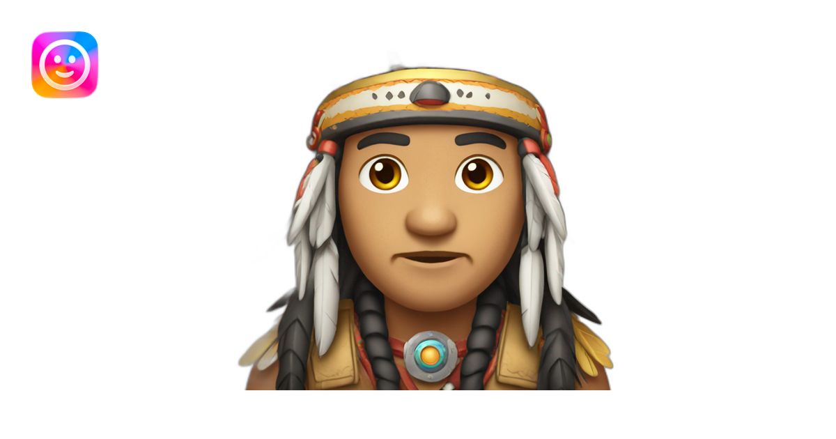 Moto Indian chief emoji | AI Emoji Generator