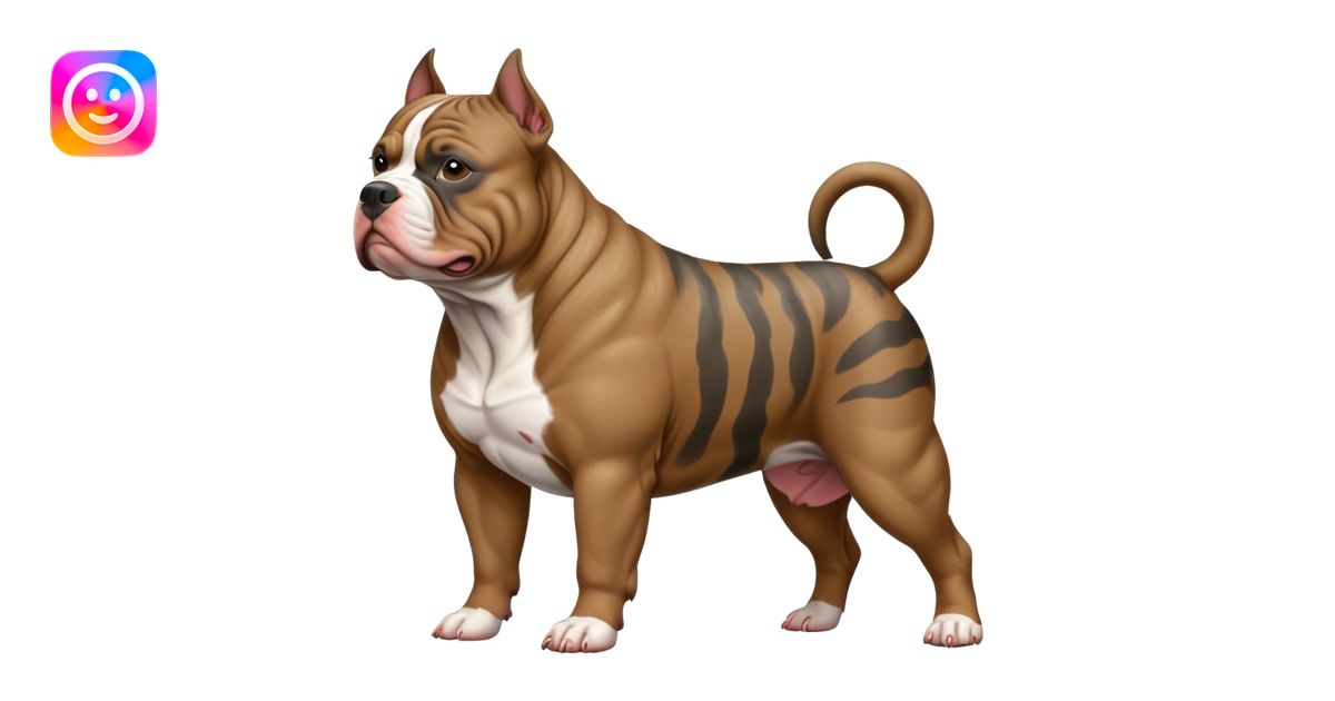 American bully emoji | AI Emoji Generator