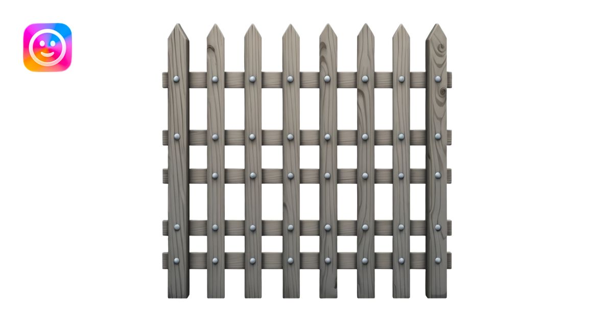 Fence emoji | AI Emoji Generator