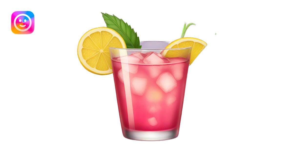 cosmopolitan cocktail emoji | AI Emoji Generator