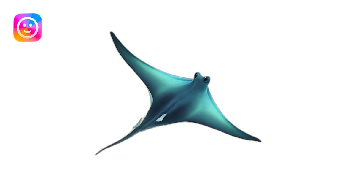 manta ray emoji | AI Emoji Generator