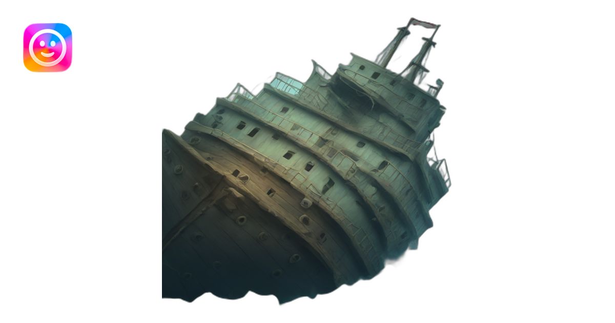 sinking ship emoji | AI Emoji Generator