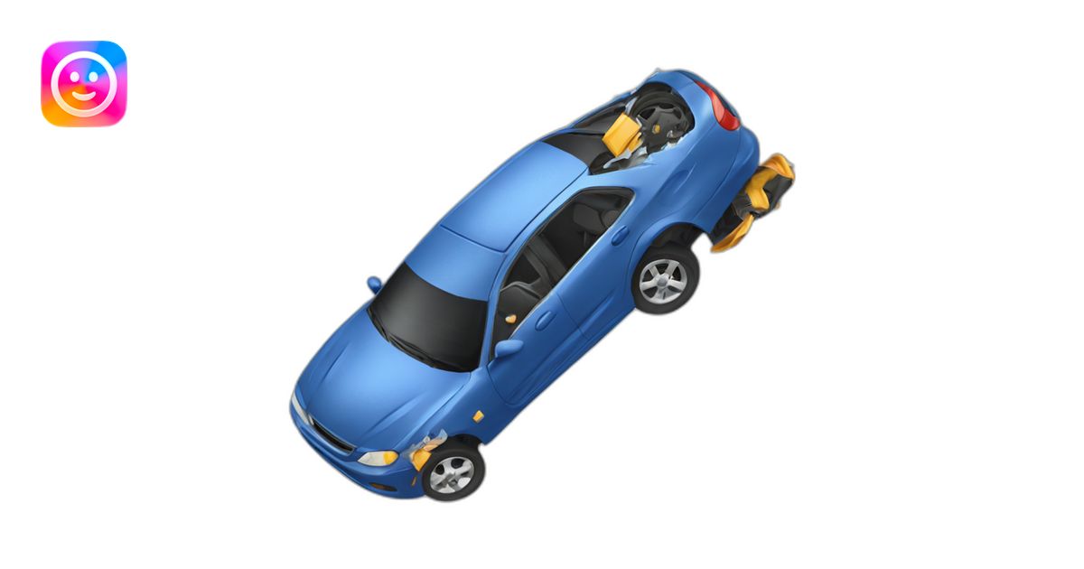 car crash emoji | AI Emoji Generator