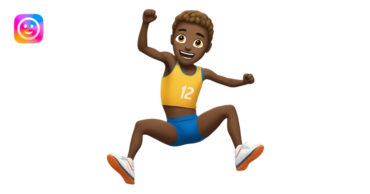 long jump emoji | AI Emoji Generator
