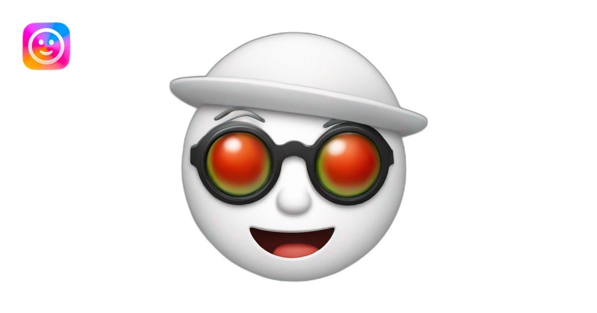 Spy Tomato emoji | AI Emoji Generator