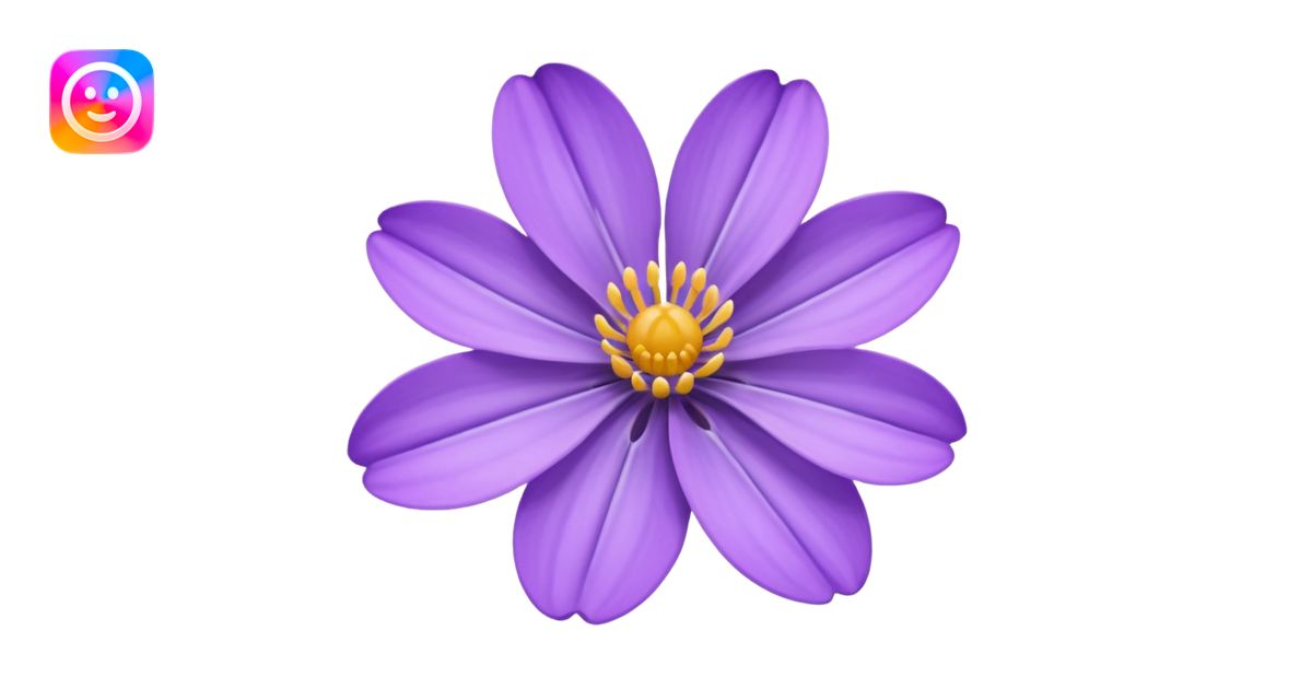 lavanda flower emoji | AI Emoji Generator