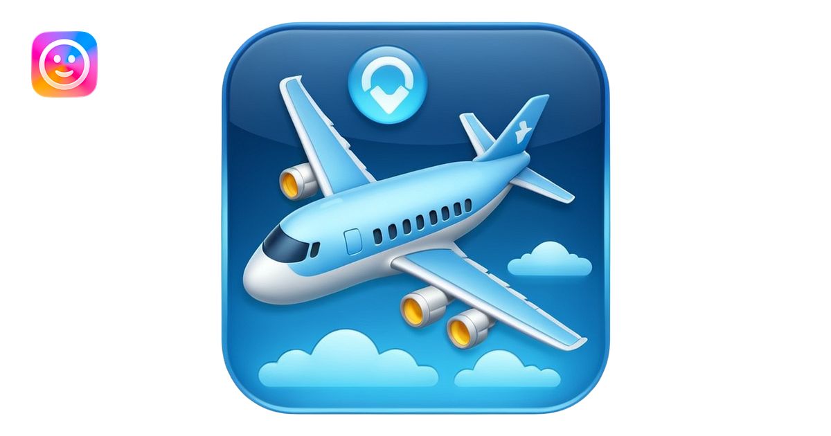 Airplane mode emoji | AI Emoji Generator
