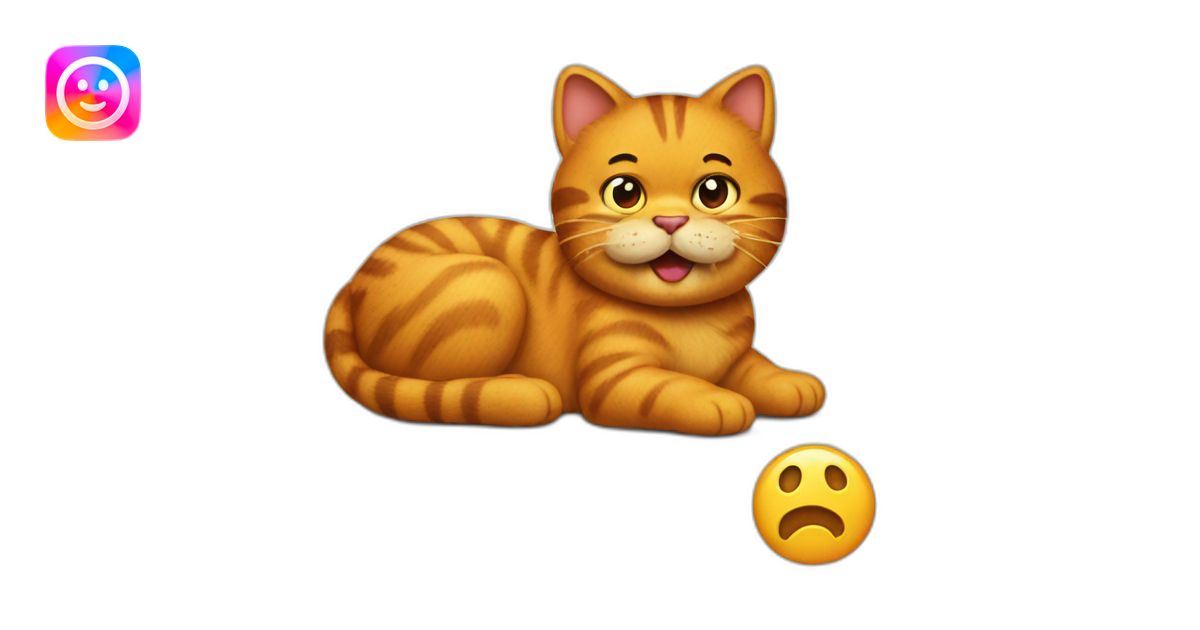 garfield emoji | AI Emoji Generator
