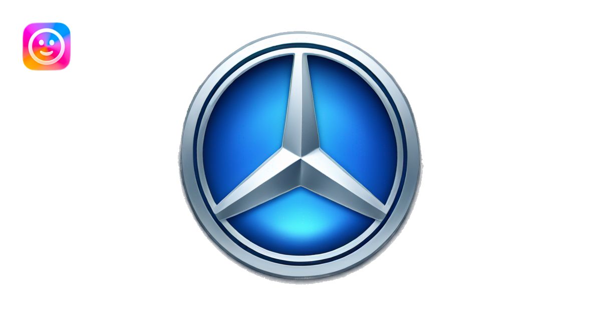 mercedes logo emoji | AI Emoji Generator