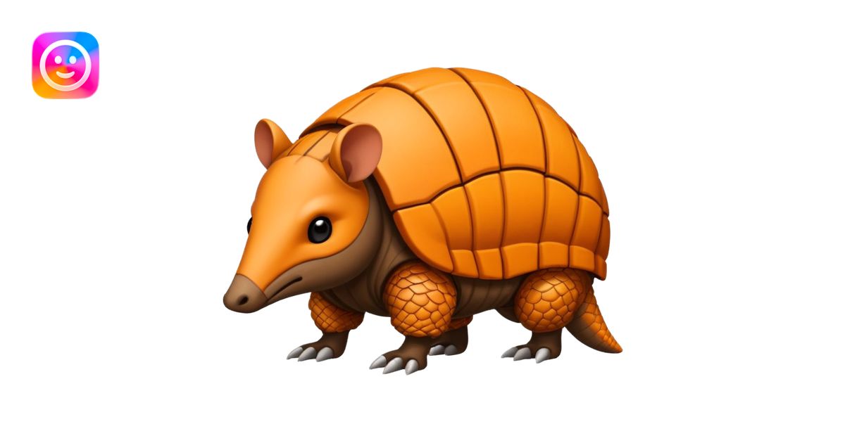 armadillos mean team logo emoji | AI Emoji Generator