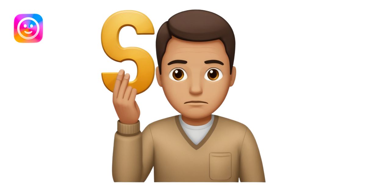 man frowning holding up numbers 6 in left hand and 7 in right hand ...