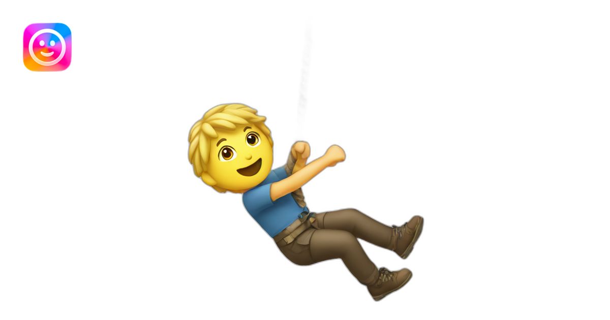 tree rope jumping emoji | AI Emoji Generator