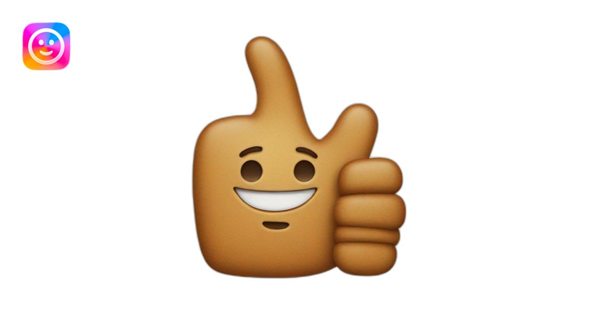 mitten thumbs up emoji | AI Emoji Generator