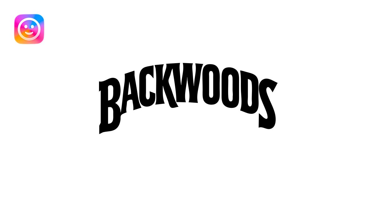 Backwoods icon, hand drawn, black outlines, white fill, simple and ...