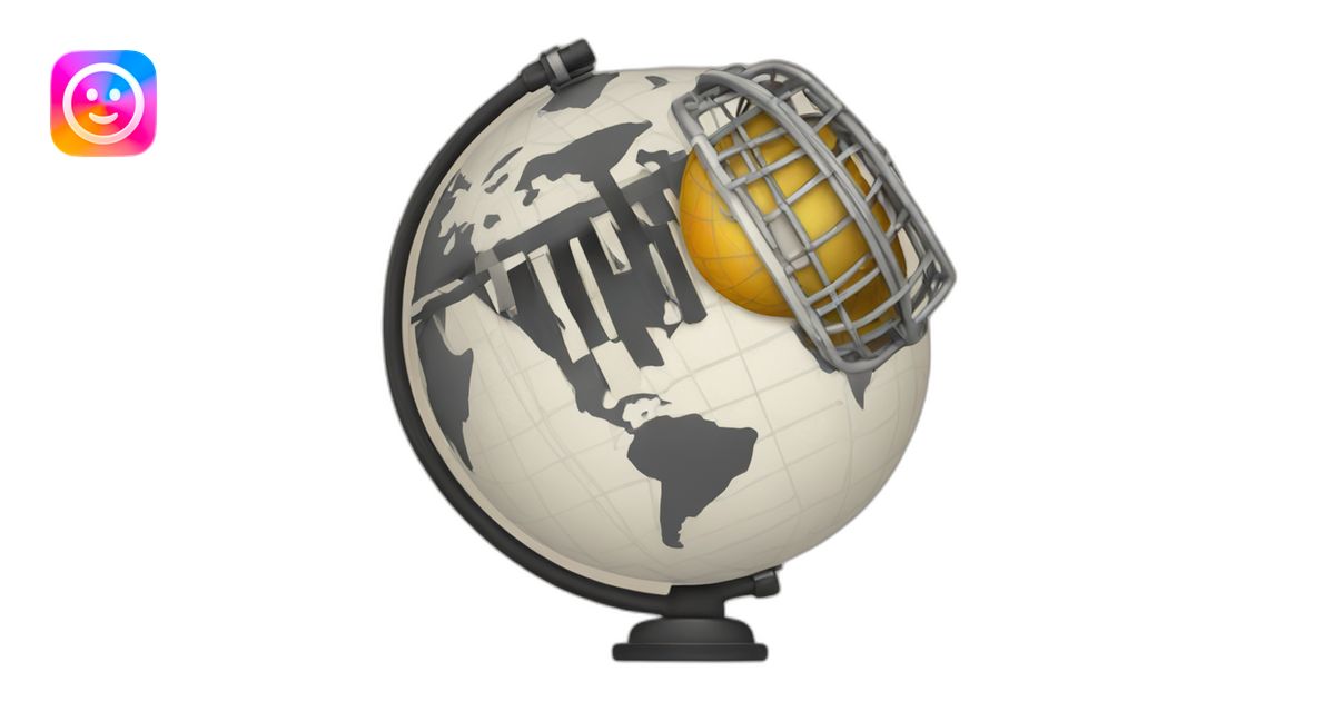 A microphone with the chord wrapped around the globe emoji | AI Emoji ...