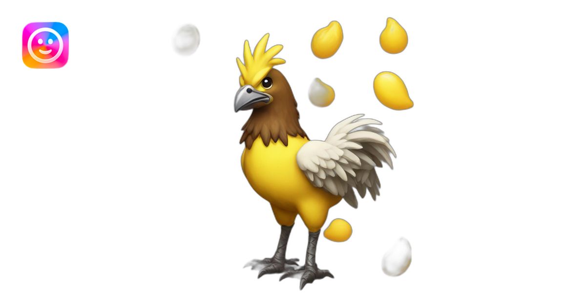 chocobo emoji | AI Emoji Generator
