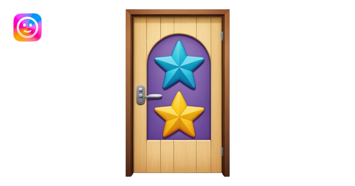 kids room door emoji | AI Emoji Generator