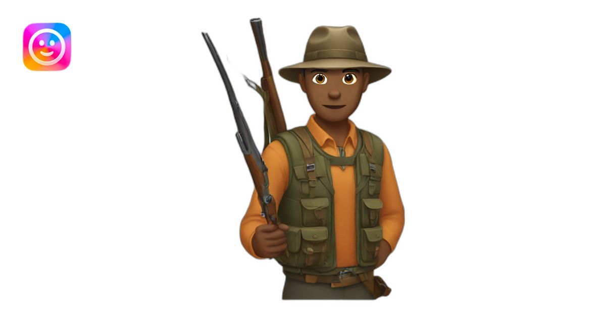 hunter emoji | AI Emoji Generator