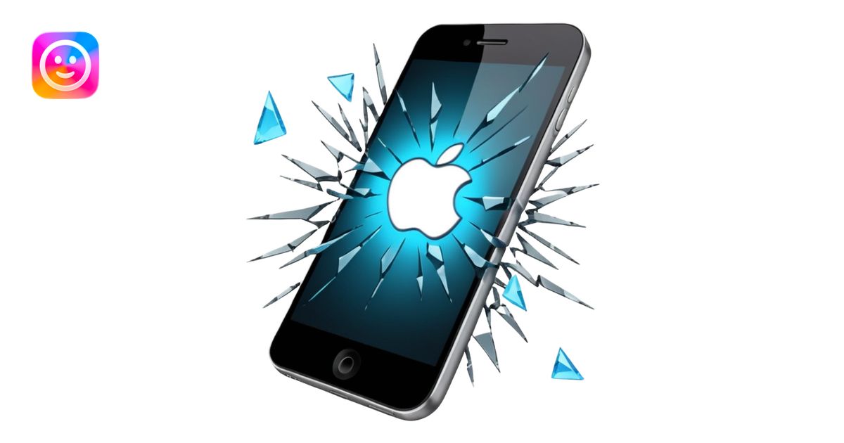 damaged phone emoji | AI Emoji Generator