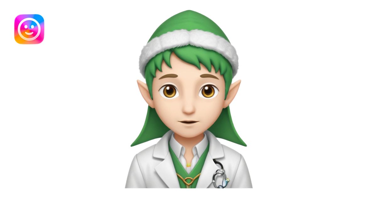 Elf Doctor emoji | AI Emoji Generator
