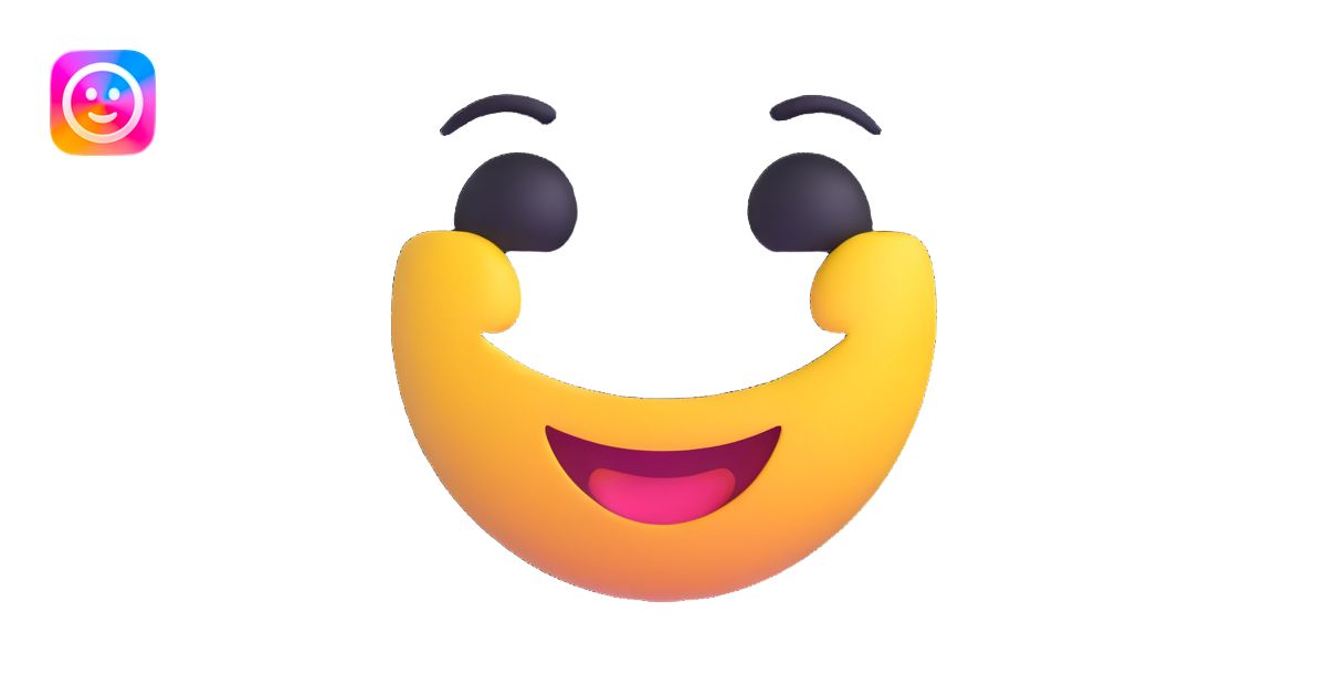 A dynamic emoji emoji | AI Emoji Generator