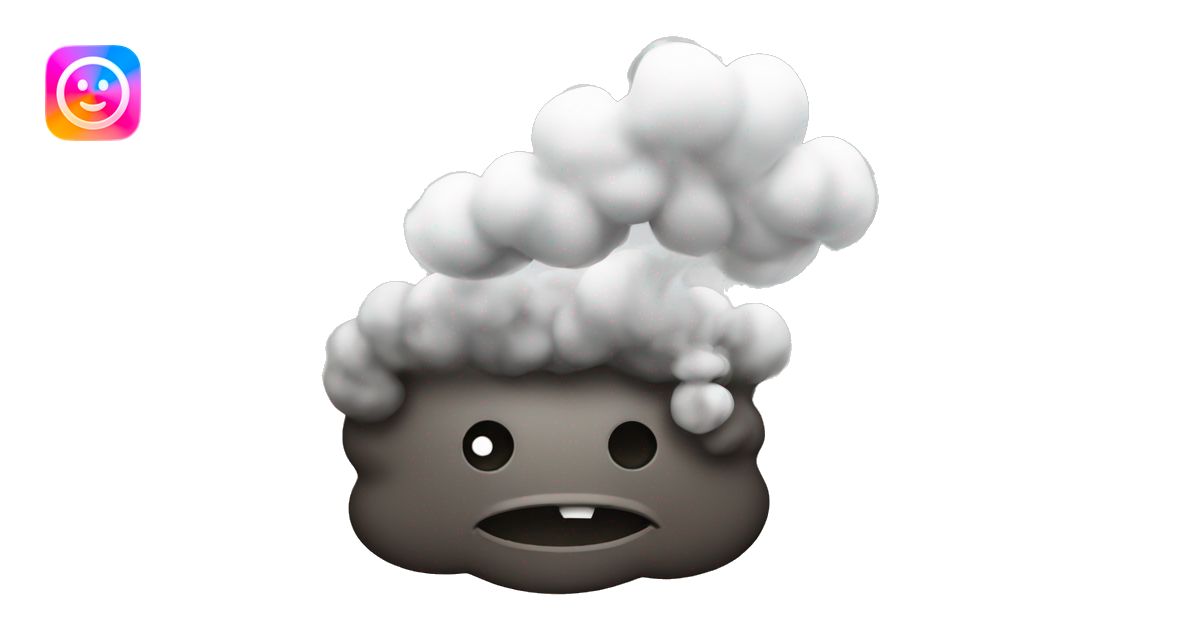 smoke emoji | AI Emoji Generator