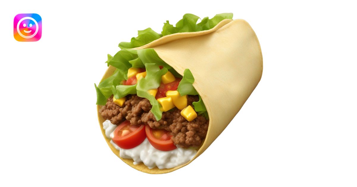 Taco emoji | AI Emoji Generator