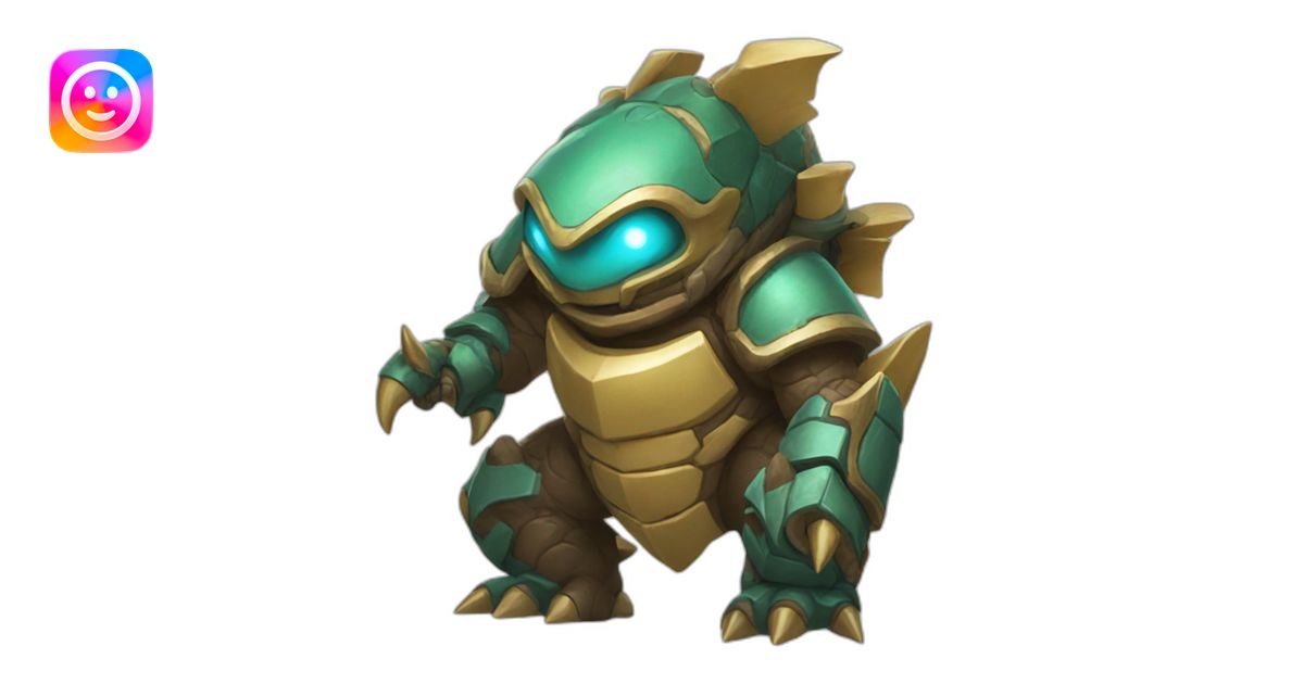rammus league of legends emoji | AI Emoji Generator