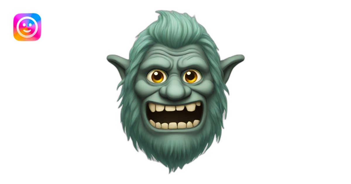 troll emoji | AI Emoji Generator