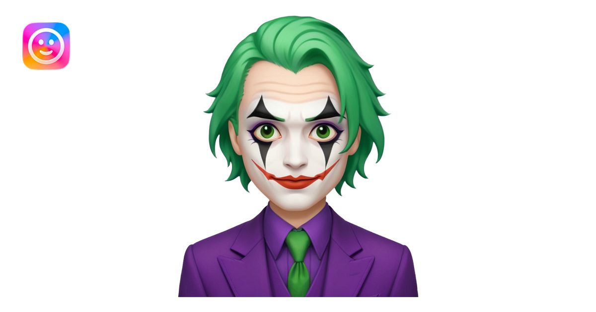 the joker emoji | AI Emoji Generator