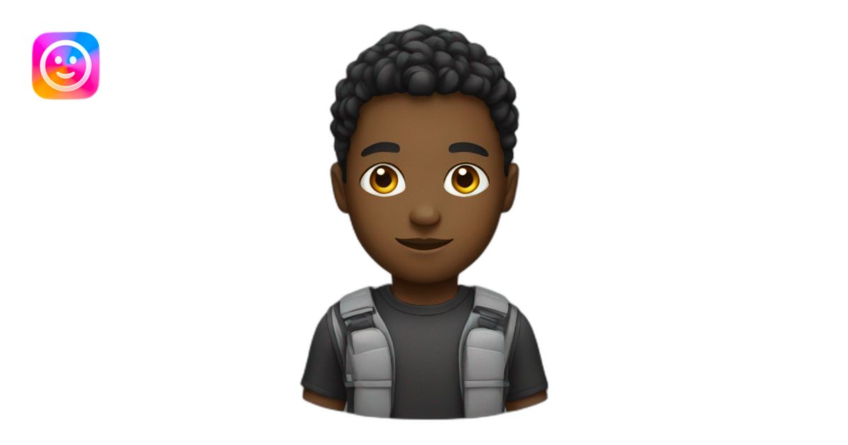black tech boy emoji | AI Emoji Generator