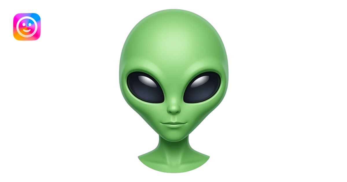 alien emoji | AI Emoji Generator