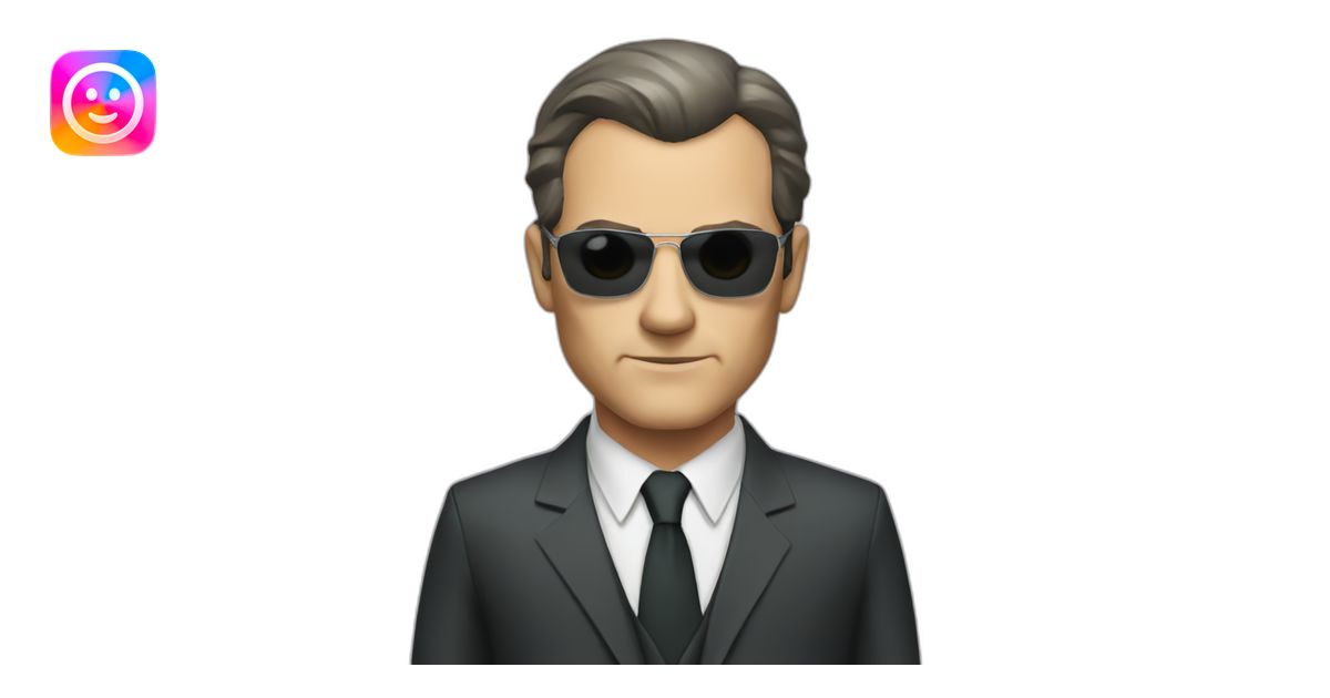 fox agent smith emoji | AI Emoji Generator