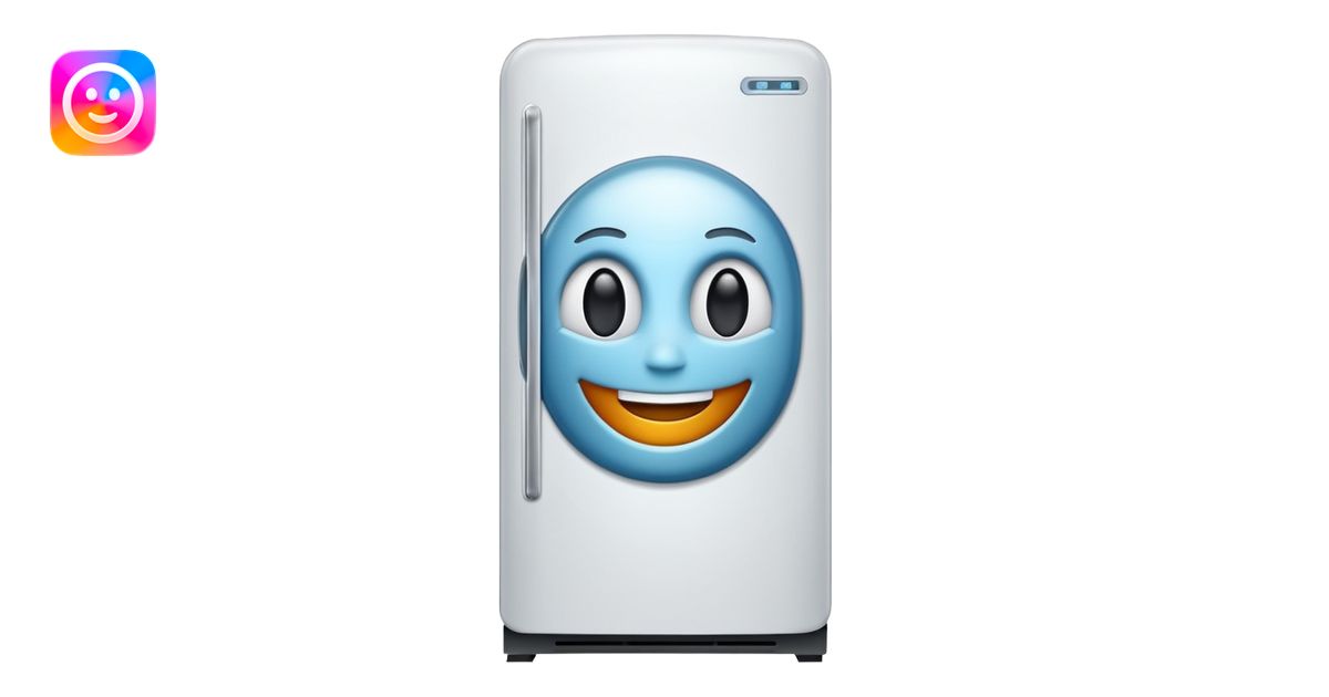 funny fridge emoji emoji | AI Emoji Generator