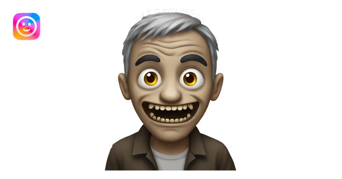 terrifying horrible ugly creature emoji | AI Emoji Generator