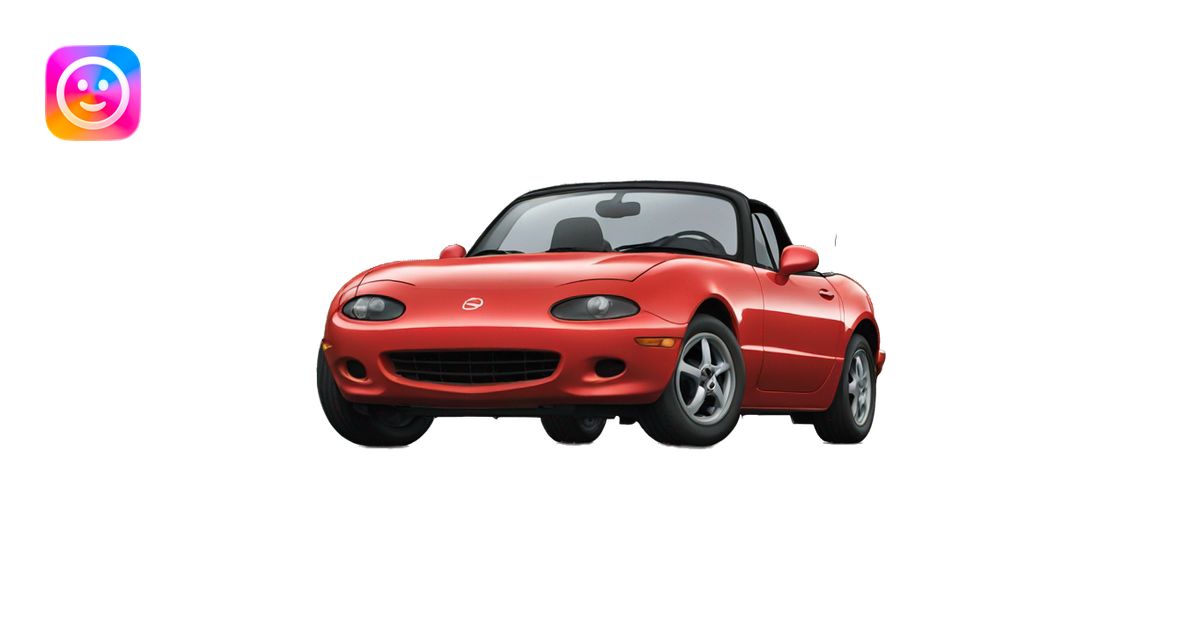 1989 Mazda Miata emoji | AI Emoji Generator