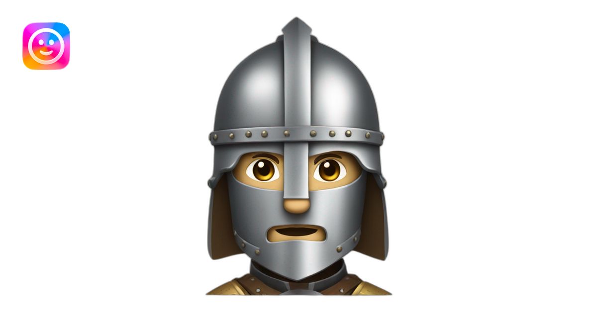 Bouclier medieval knight emoji | AI Emoji Generator