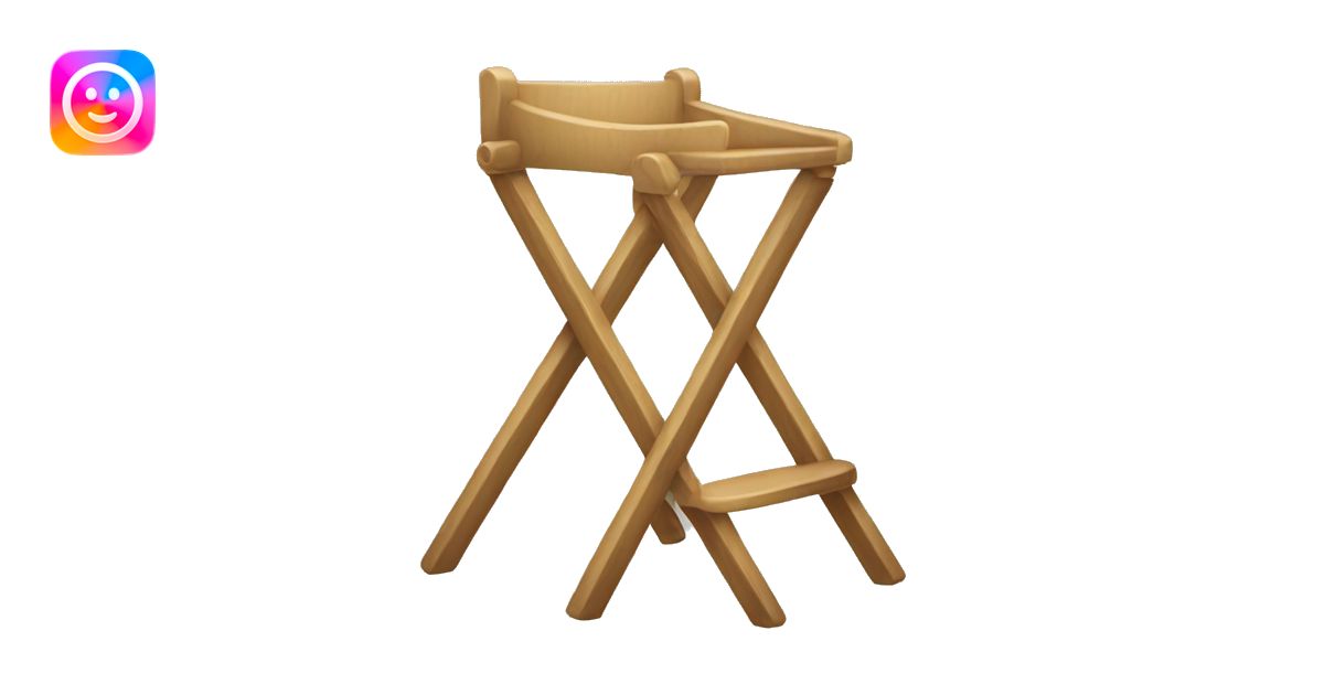 high chair for feeding emoji | AI Emoji Generator