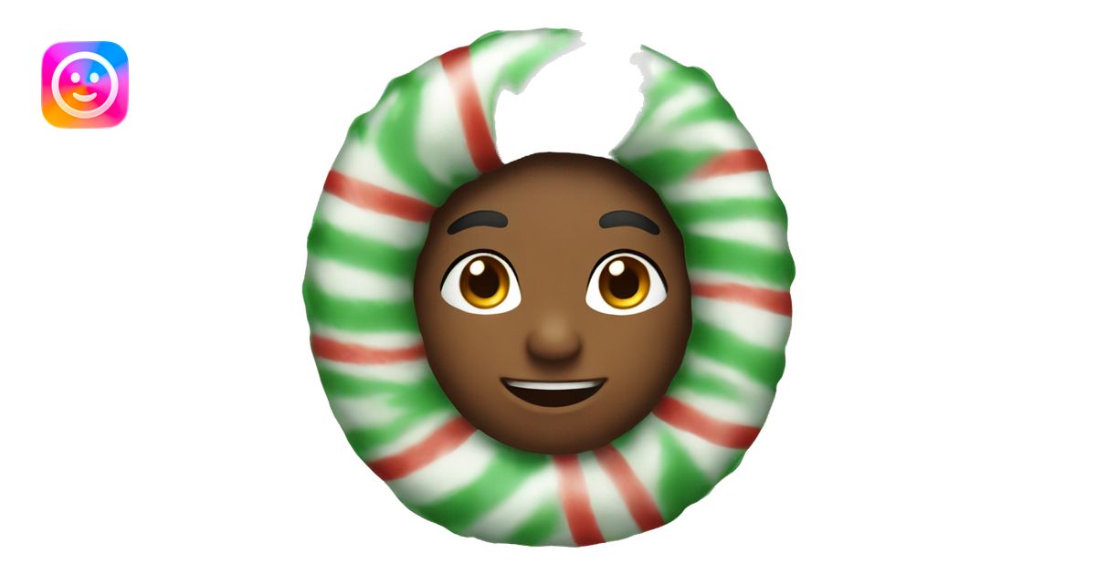 Peppermint emoji | AI Emoji Generator