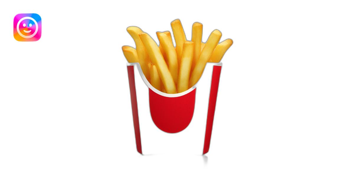 McDonald’s french fries emoji | AI Emoji Generator